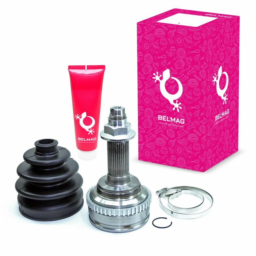 ШРУС наружный BelMag BMOCJ019, для Chevrolet Lacetti, серебристый