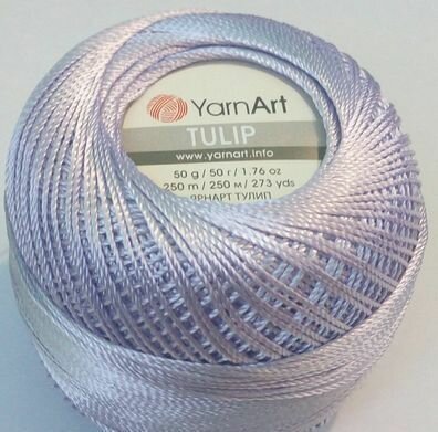 Пряжа Тулип (Tulip Yarnart) упаковка 6 мотков 50 г. 250 м. 100% микрофибра цвет 413 сирень