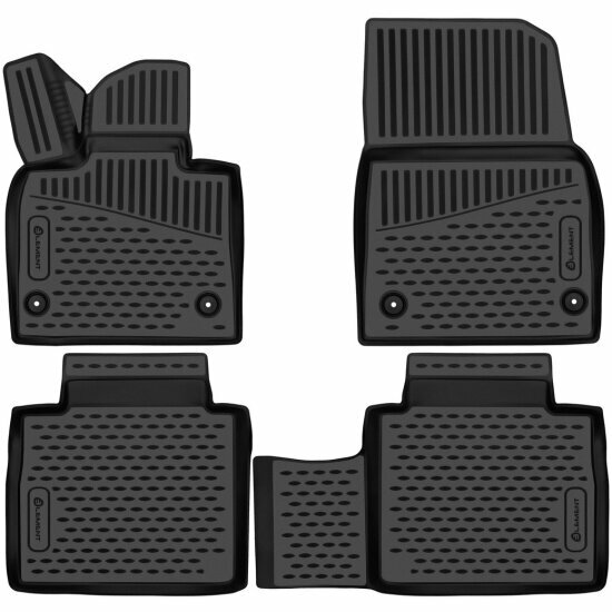 Коврики 3D в салон Element для VOYAH Free, 2021-, внед, 5дв, полиуретан, 4шт