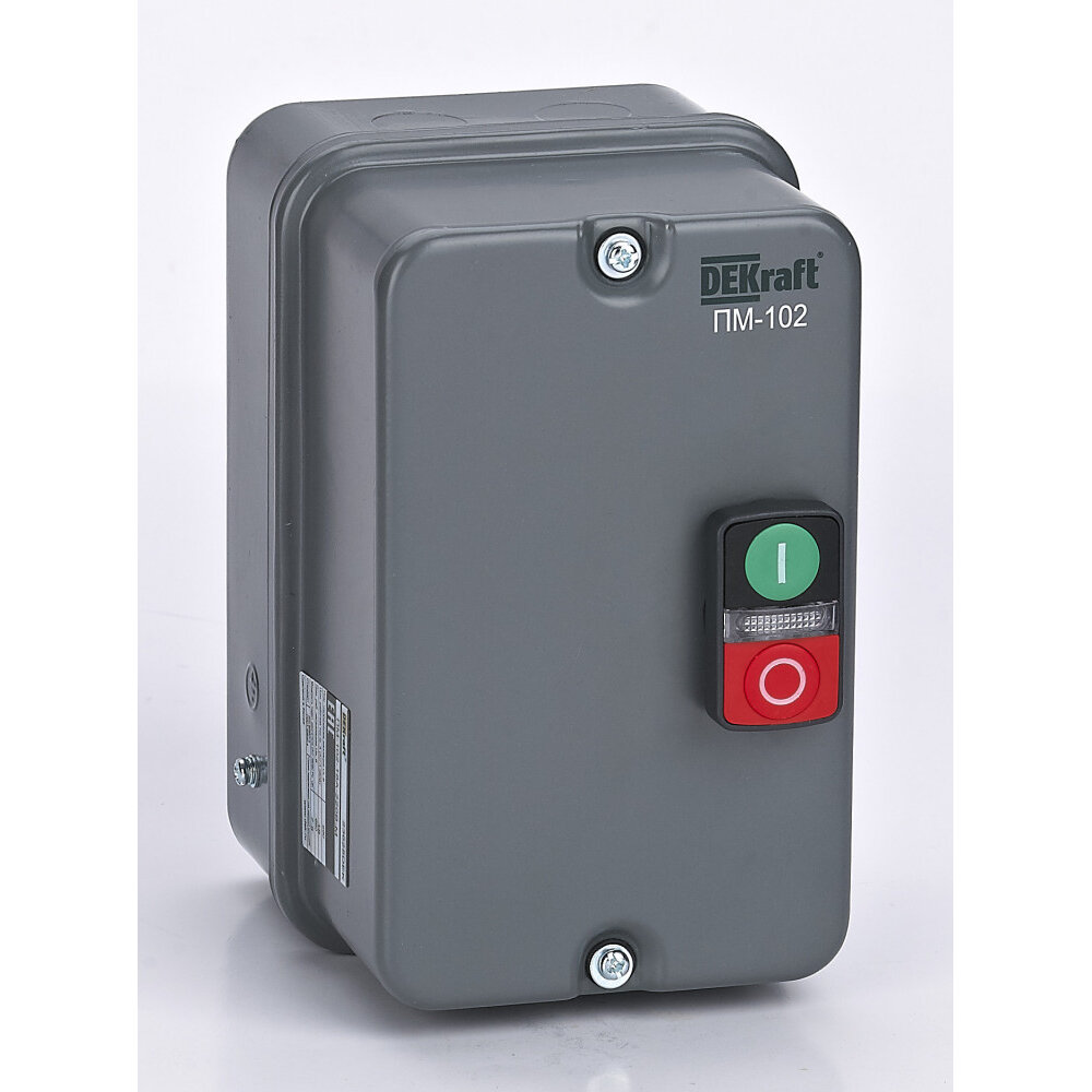 Пускатель электромагнитный 80А AC220/230В 50/60Гц в металлической оболочке , SCHNEIDER ELECTRIC 23632DEK (1 шт.)