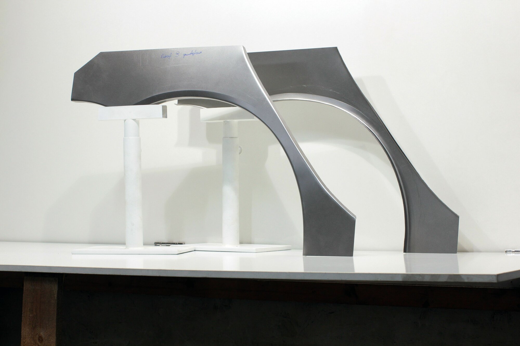 Комплект задних крыльев ремонтных арок автомобиля для Mitsubishi Lancer 9 ( универсал ) (Митсубиси / Митсубиши / Мицубиси Лансер 9), холоднокатаная сталь 0.8 мм