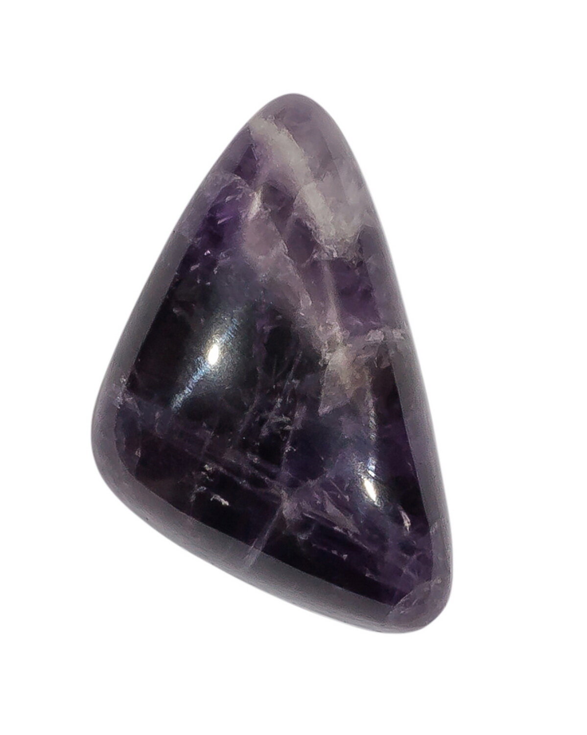 Кабошон из минерала Аметист, натуральный камень, размер: 30х18х8 мм.