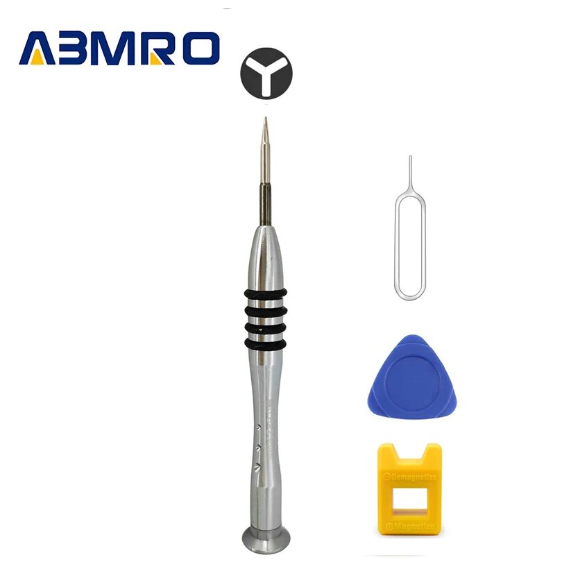 Набор инструментов Y-образной трехконечной отвертки Y000 0,6 мм, совместимый с инструментом для открытия ремонта Apple Watch