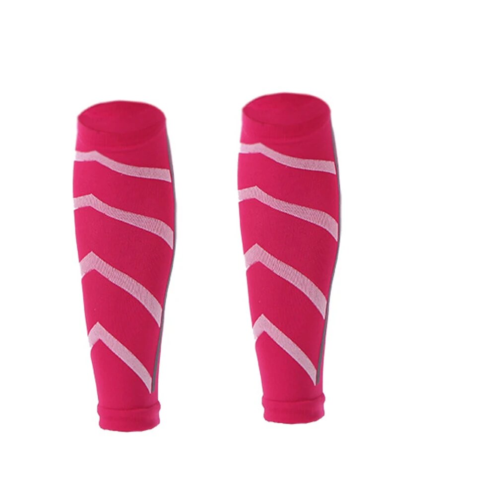 1 пара компрессионных рукавов до щиколотки, Компрессионные рукава для бега, 20-30 мм рт. Розовый, O