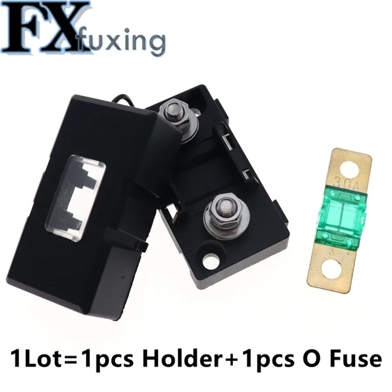 2 шт. ANS-H держатель предохранителей ANS-8 30А, O Fuse and Holder