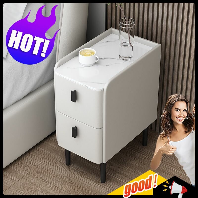 Узкая прикроватная тумба