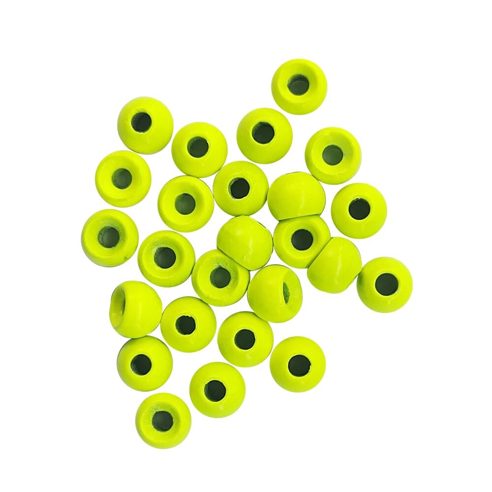 Бусины для мушек Aventik Chartreuse, 25 шт.