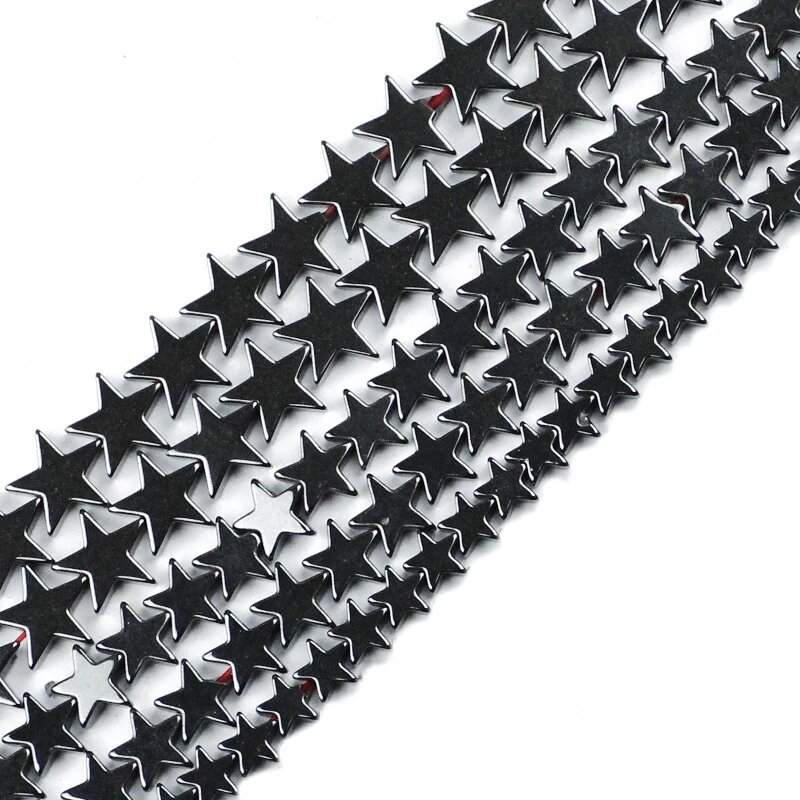 Гематит бусины JHNBY 4/6/8/10 мм Черный, 4mm 110pcs, Natural black