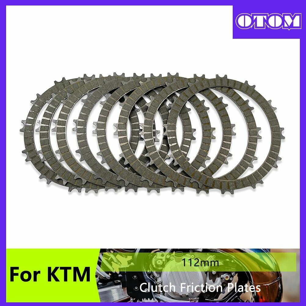 Для HUSQVARNA TC TE GASGAS EC EX MC 250 300, фрикционные диски сцепления, комплекты дисков KTM EXC XC XCW Dirt Bike Enduro, двигатель мотоцикла
