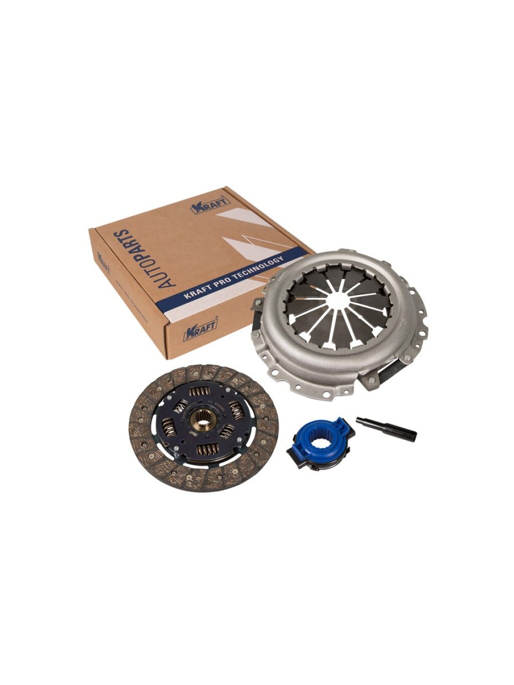 Сцепление в сборе для а/м ВАЗ 2112 "KRAFT" (комплект)