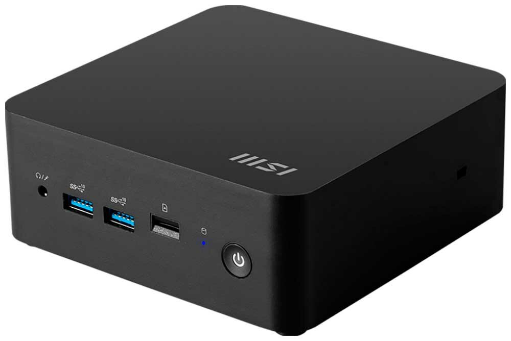Неттоп MSI Cubi NUC 1M-043XRU Intel Core 7 150U, DDR5 16ГБ, 512ГБ(SSD), Intel Graphics, CR, без ос, черный