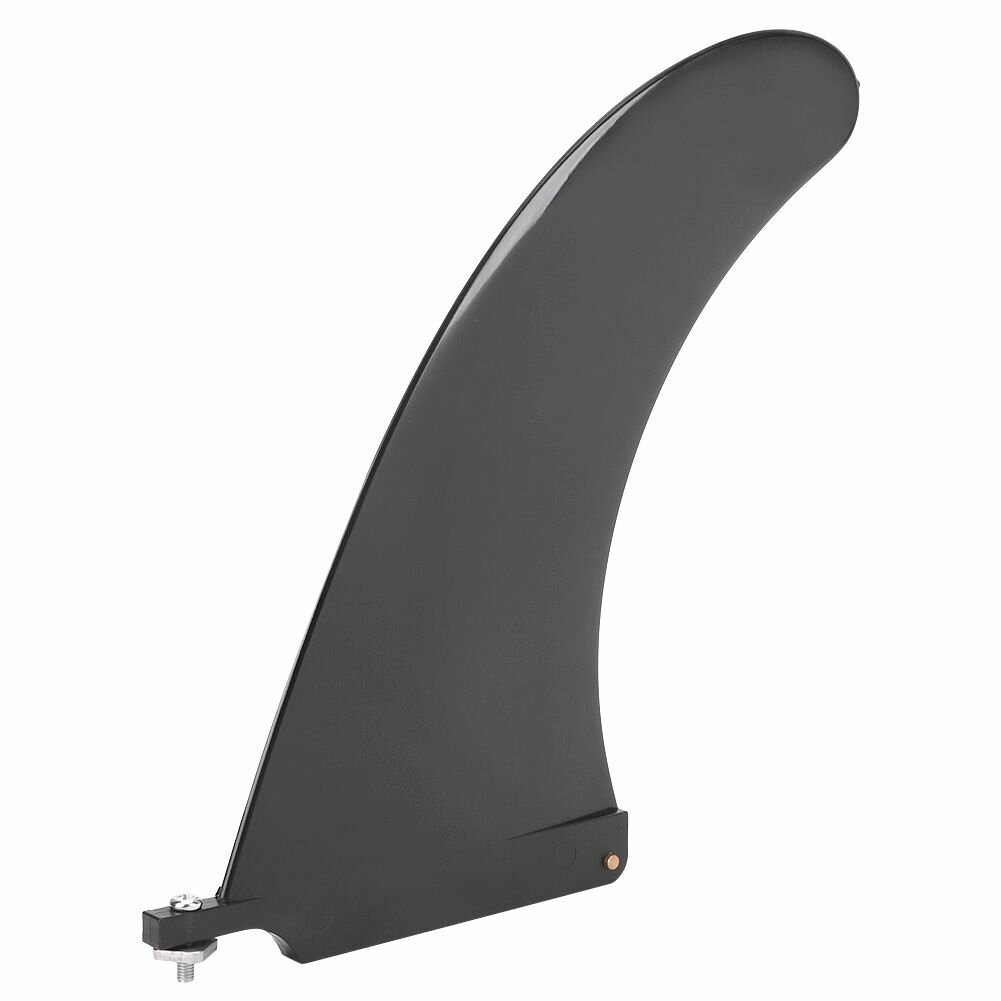 9-дюймовая доска для серфинга из ПВХ, хвостовой руль, аксессуар с разделенным плавником, черный, плавник для серфинга с водоразделом для легкой езды и маневренности