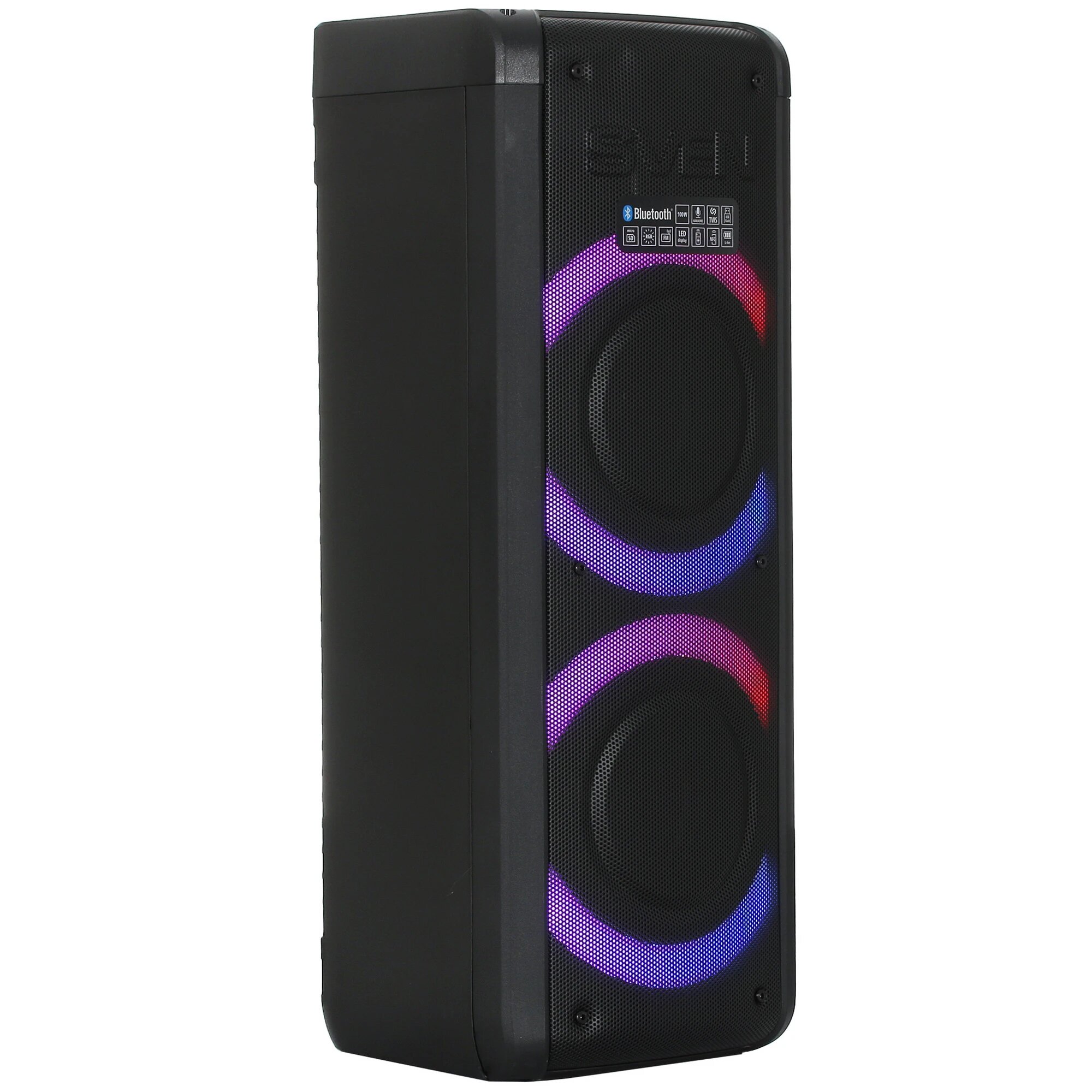 Портативная аудиосистема SVEN PS-710 (Bluetooth, NFC, AUX), черный