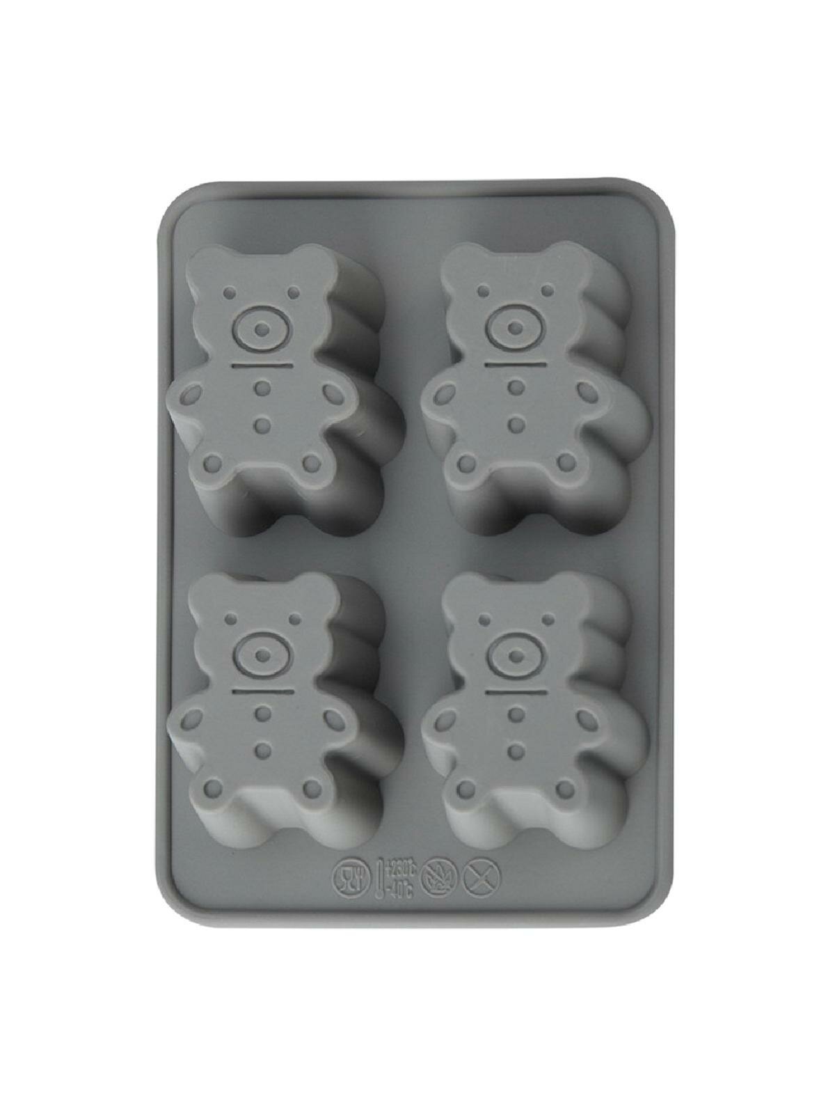 Медведь Торт Шоколадное Печенье Конфеты Силиконовая Форма