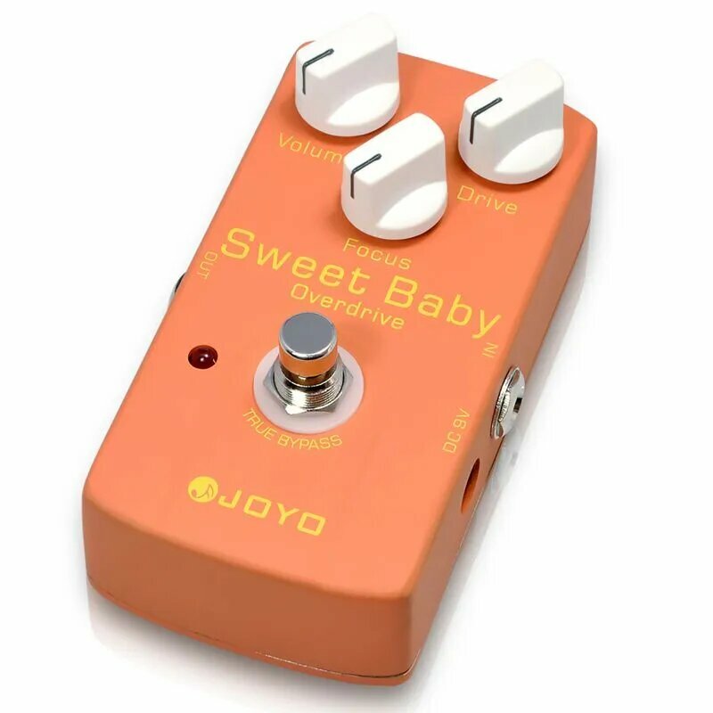Педаль эффектов для электрогитары JOYO JF-36 Sweet Baby Low Gain Overdrive Guitar Effect Pedal
