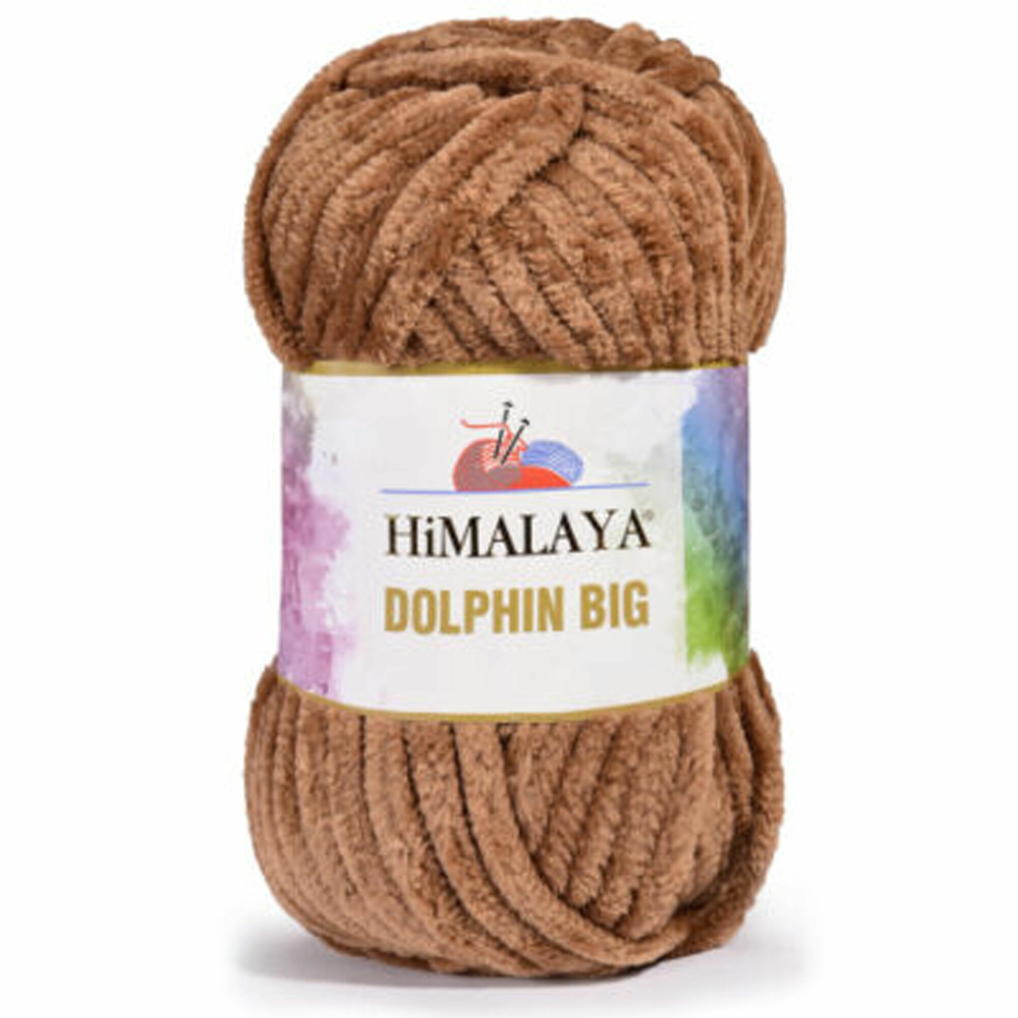 1 Моток, Himalaya DOLPHIN BIG, 100% Полиэстер / 200 гр. - 80 м, Цвет-76725