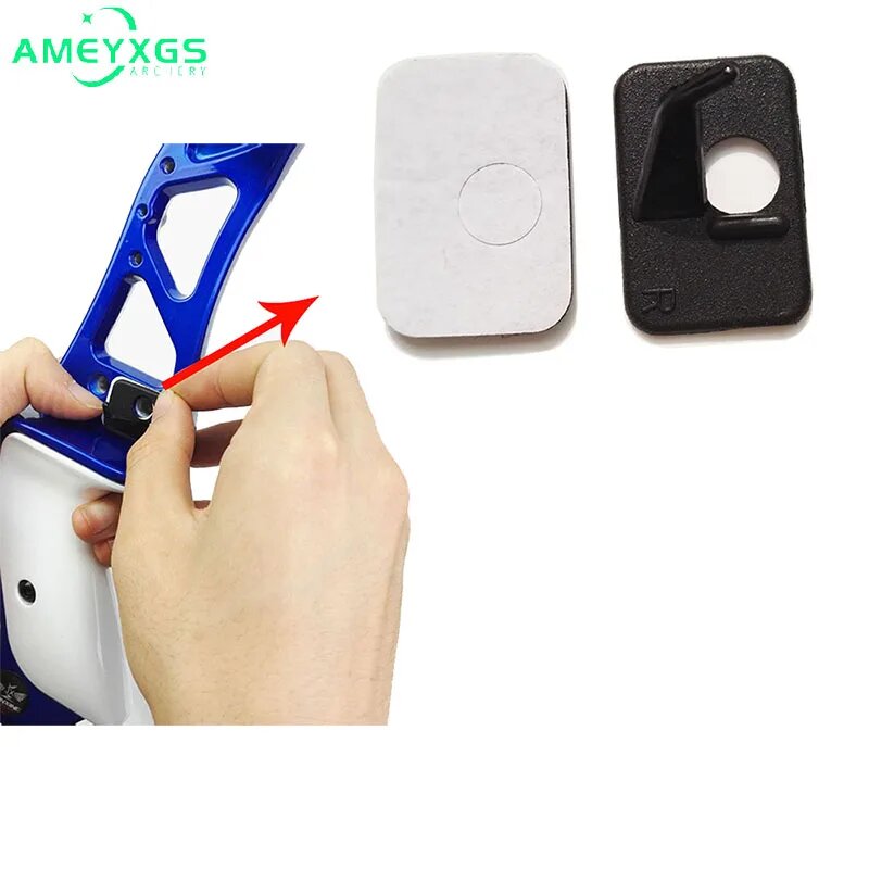 Пластиковая подставка для стрел AMEYXGS, черная, для изогнутого лука, 15 шт. Left Hand