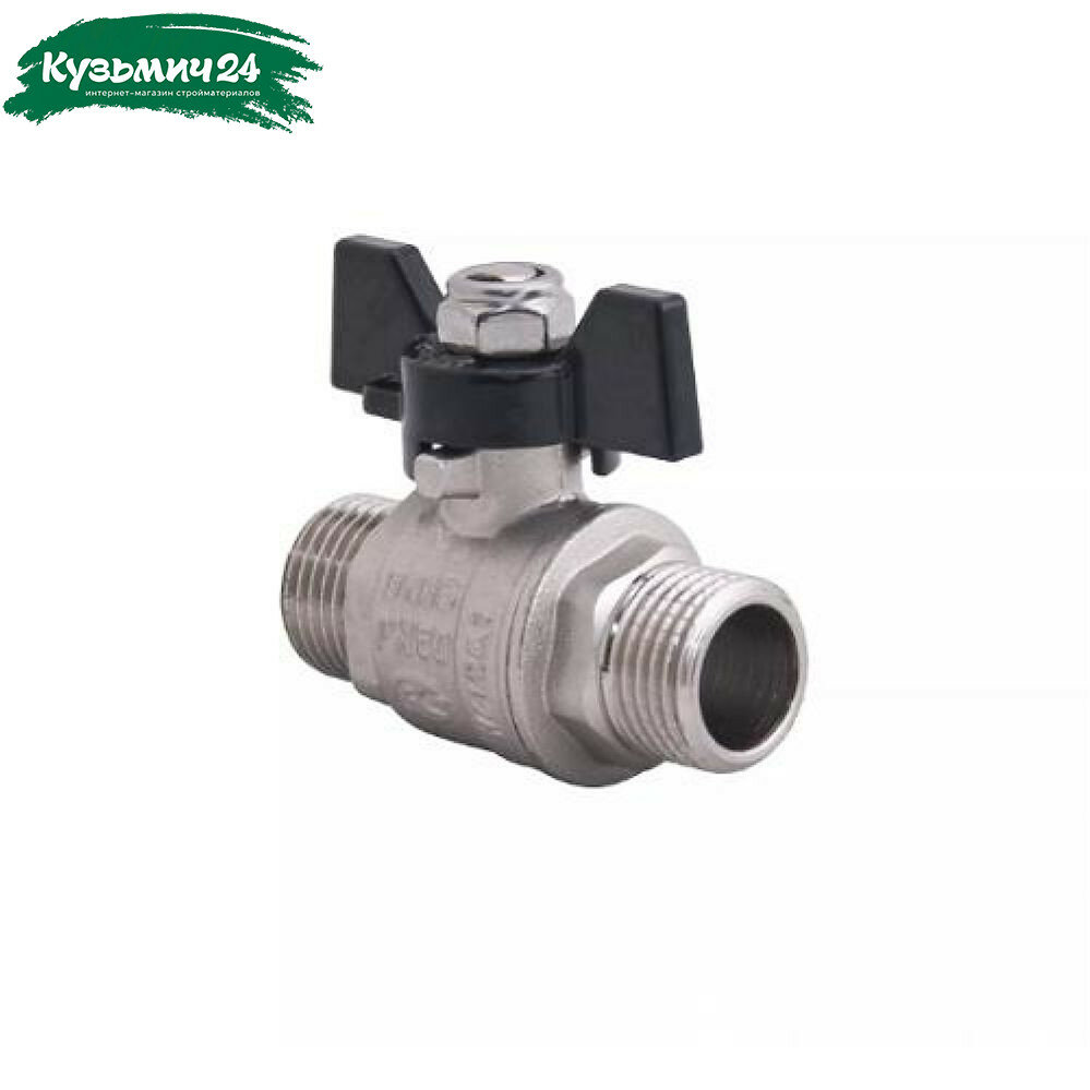Кран шаровой Gappo G228.06 НР-НР 1"x1" бабочка