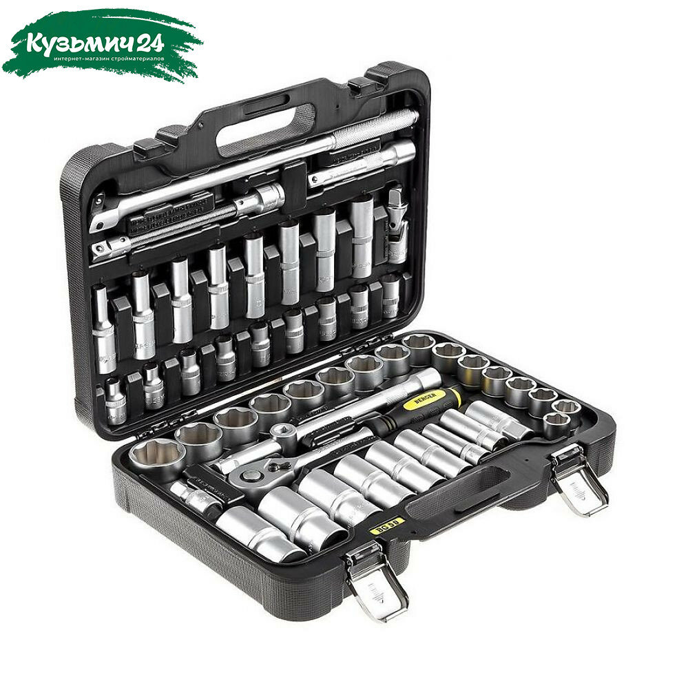 Набор инструмента BERGER Мёрс BG050-12 50 предметов, 1 шт.