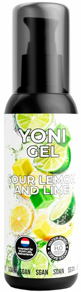 Лубрикант для орального секса Sgan Yoni Gel Лимон и лайм 100 мл