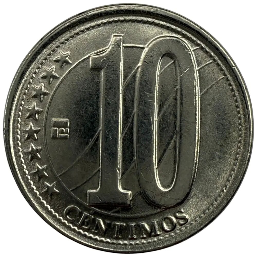 Венесуэла 10 сентимо 2009 г.