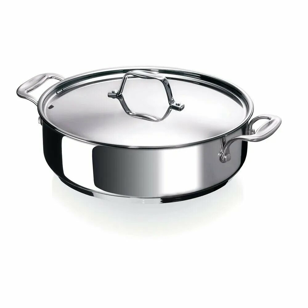 Сотейник "Chef", Нержавеющая сталь, 5.1 л, 28 см
