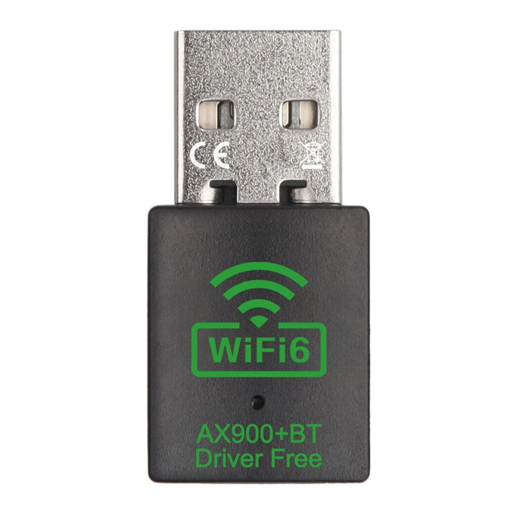 AX900 WiFi 6 USB Bluetooth-совместимый ключ для ПК и ноутбуков, двухдиапазонный, 600 Мбит/ с, 5 ГГц, 286 Мбит/ с, 2,4 ГГц, Встроенный драйвер
