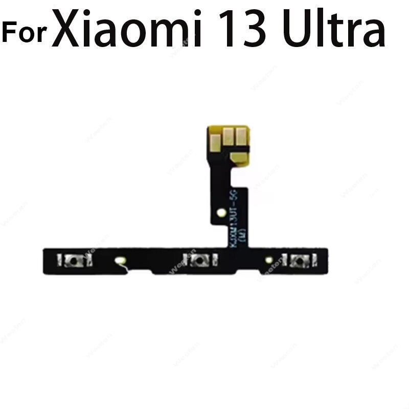 Для Xiaomi 13 Ultra Power Volume Flex Cable Key Ribbon Профессиональный ремонтный комплект Гибкий кабель Профессиональная замена телефона
