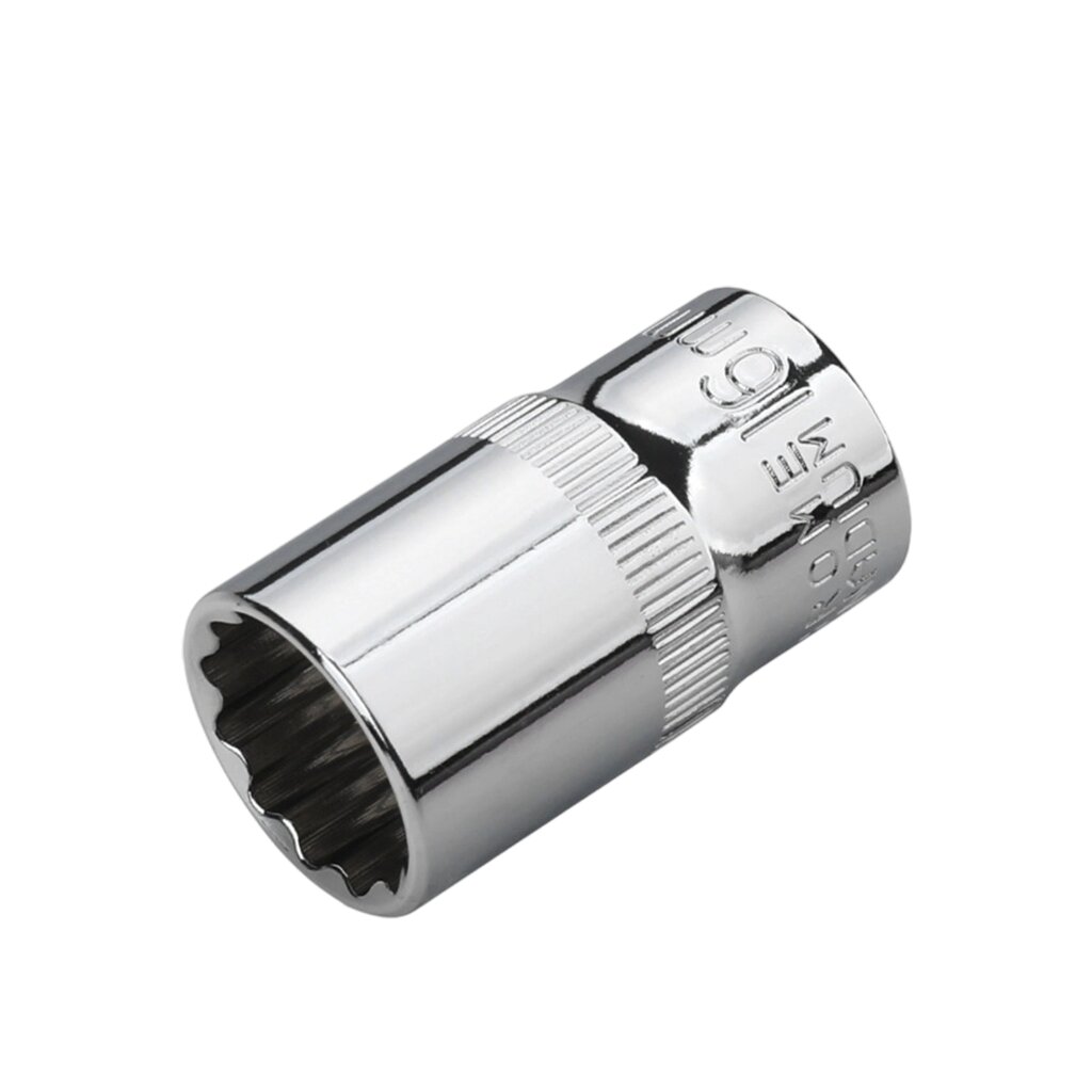 Сверхмощный 12-Точечный Короткий Торцевой Бит 1/2-дюймовый Привод 8-20 мм с Храповым Ключом для Ручного Инструмента для Ремонта Автомобилей