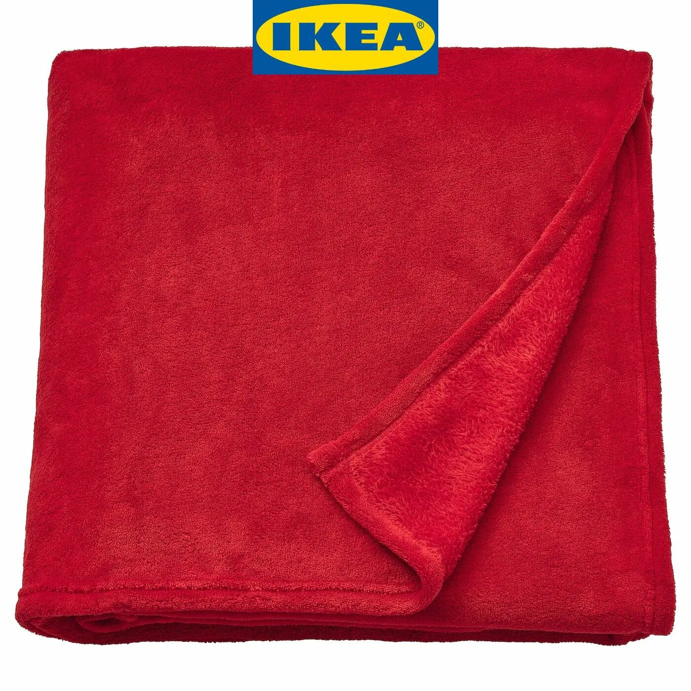 Икеа TRATTVIVA Кровать, красный, 150x250 см