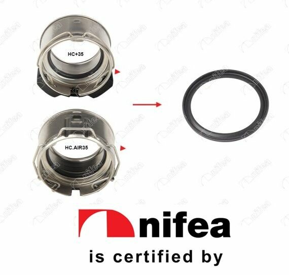 Nifea HC-35, Прокладка патрубка турбокомпрессора для OPEL, аналог 5860550