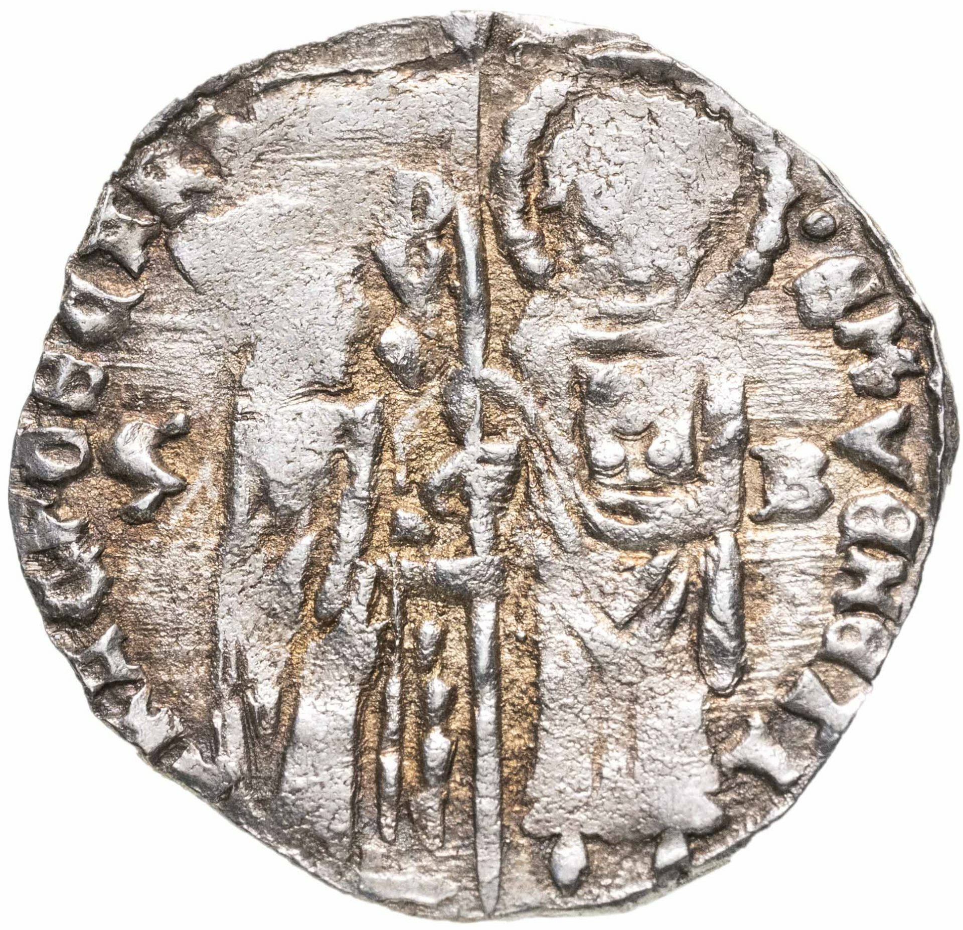 Венецианская республика, Франческо Фоскари, 1423-1457 годы, Гроссо , Серебро, в сохранности VF