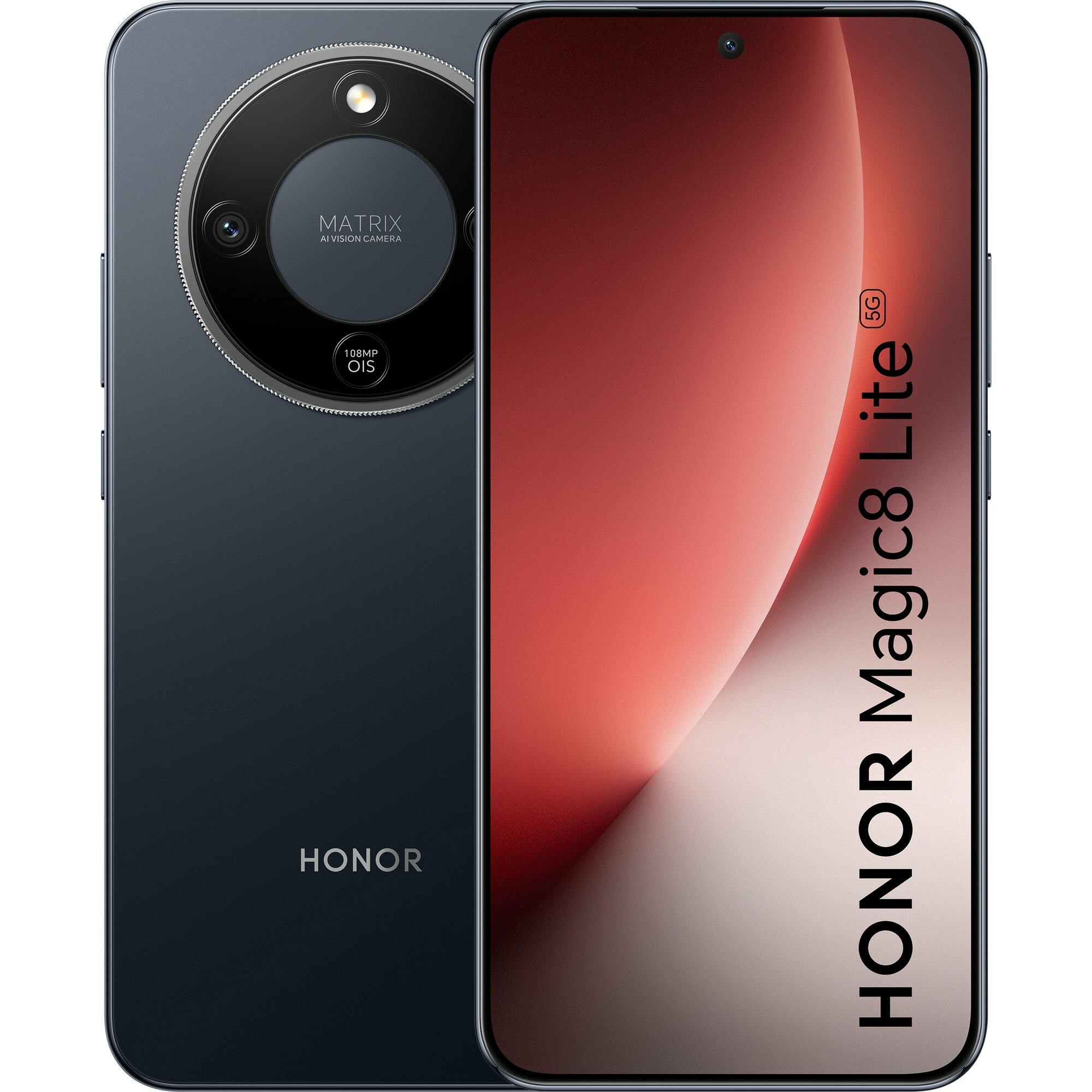 Смартфон HONOR Magic8 Lite 8/256 ГБ Global, Dual: nano SIM + eSIM, Midnight Black
