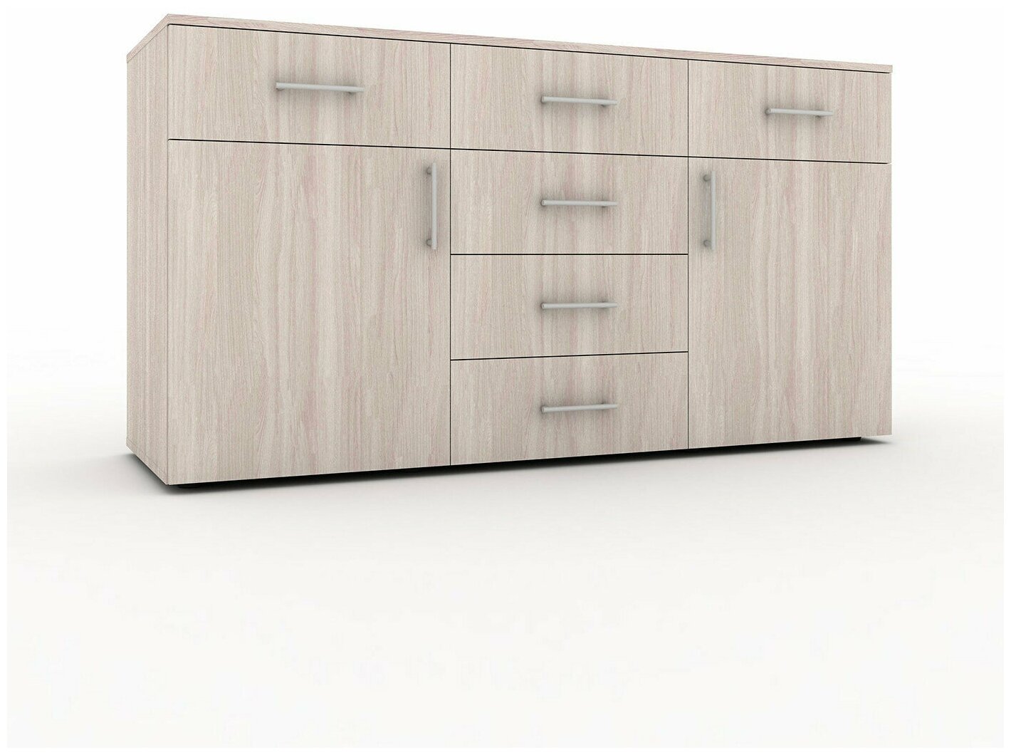 Комод Арнем-901c ясень шимо светлый классический для гостиной в современном стиле