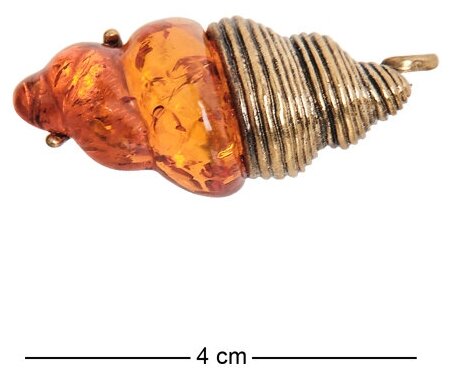 Брошь, ракушка