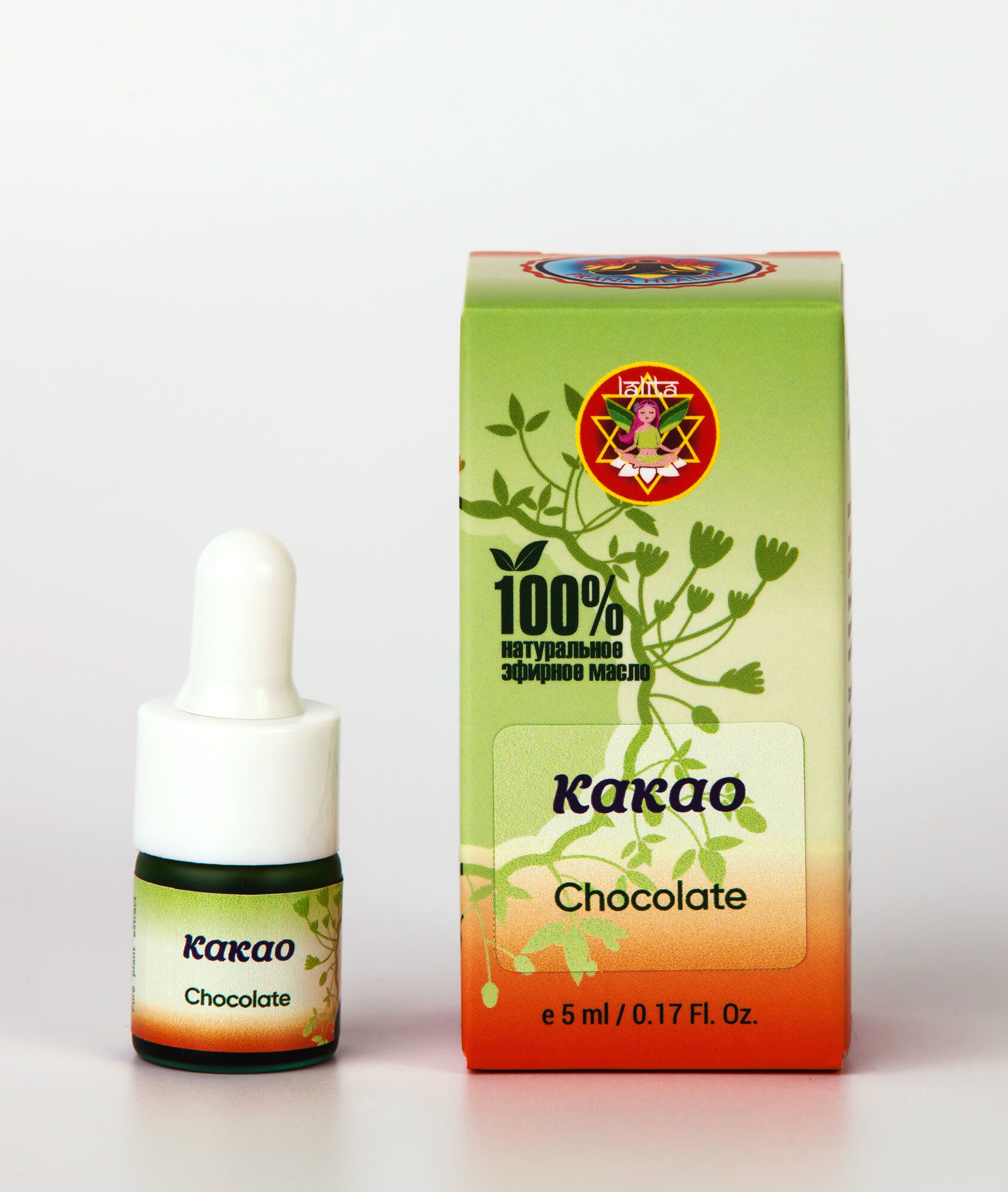 Какао (эфирное масло) / Chocolate / 5 мл / стекло / Prana Healing / LALITA®