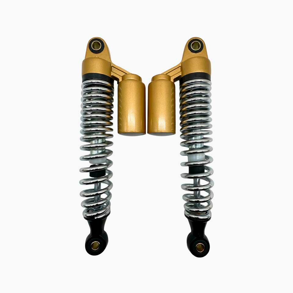 Амортизаторы газомасляные задние (L-310mm, D-12mm, d-10mm) на мотоцикл Stels Delta 200, Racer RC200-C5B Magnum (пара)