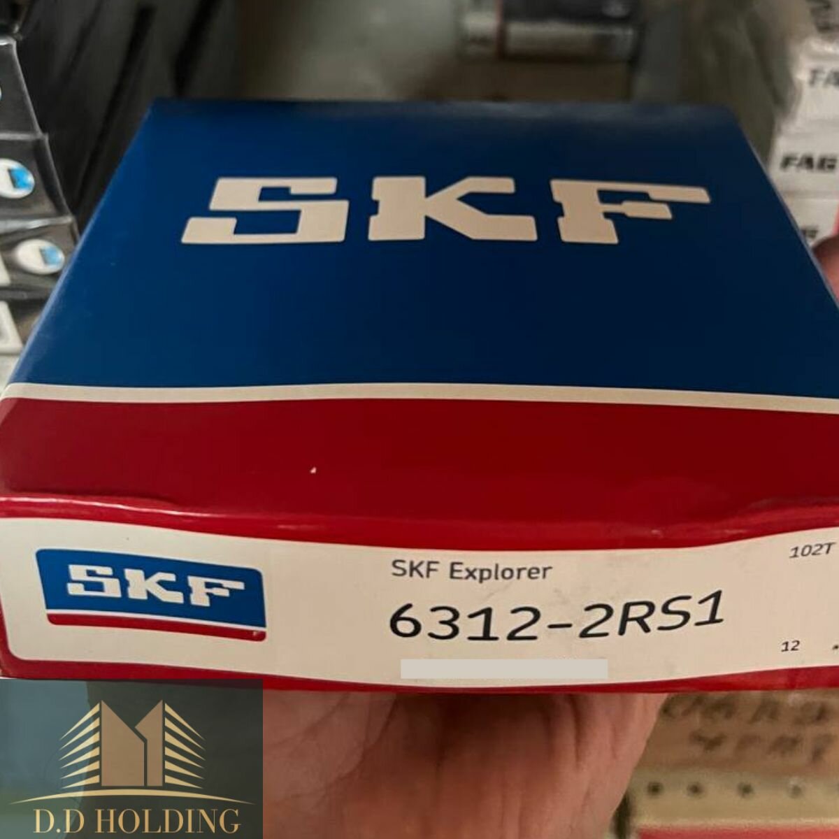 Подшипник SKF 6312 2RS1 размеры 60x130x31 мм