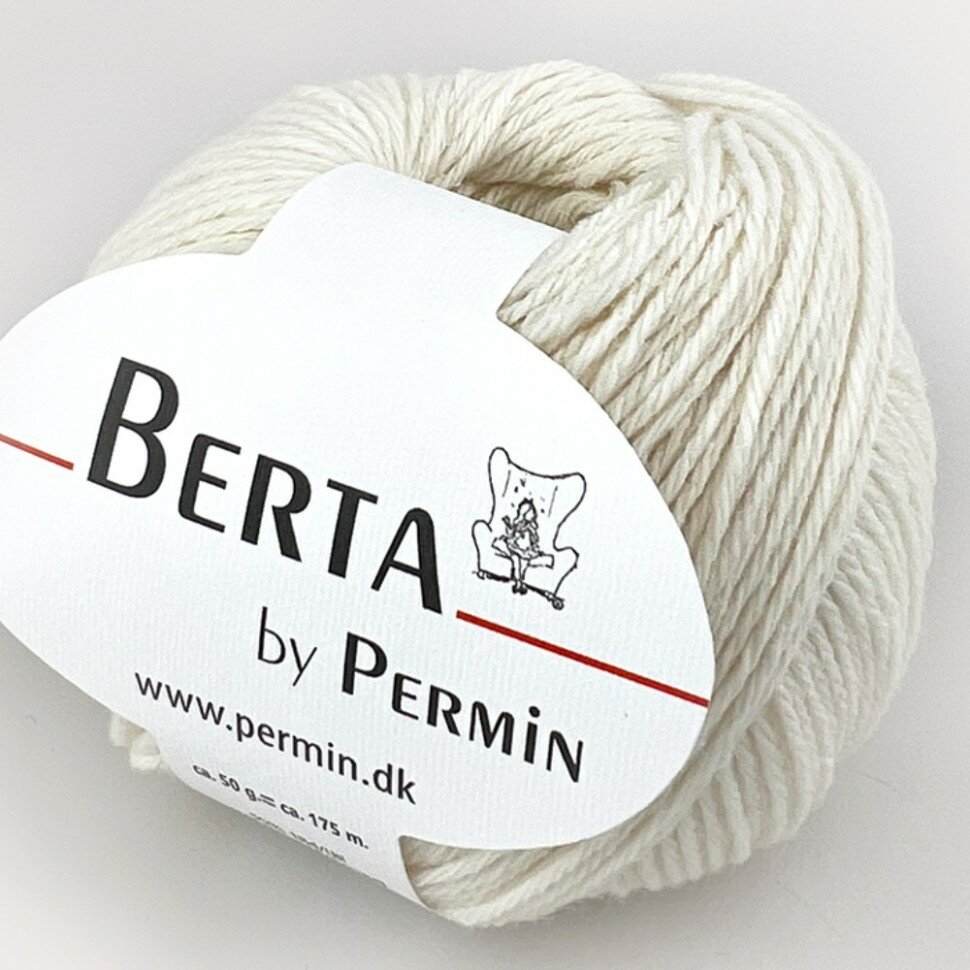 Пряжа #880200.880226 Berta 50г 175м Permin