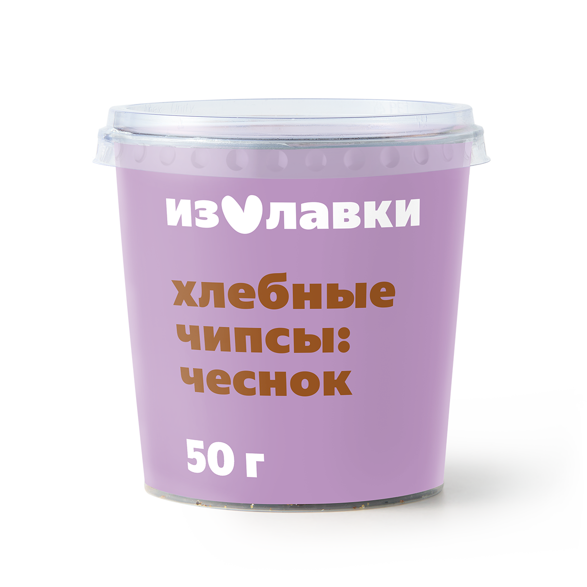 Чипсы хлебные "Из Лавки", с натуральным чесноком, ржаные, 50 г