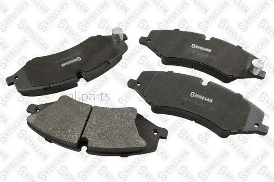 STELLOX 000349BSX колодки дисковые П. С антискр. ПЛ.\ LAND ROVER RANGE ROVER III/SPOR