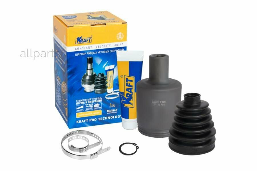 KRAFT KT059252 ШРУС внутренний левый Mercedes-Benz GLK (08-15), C-class