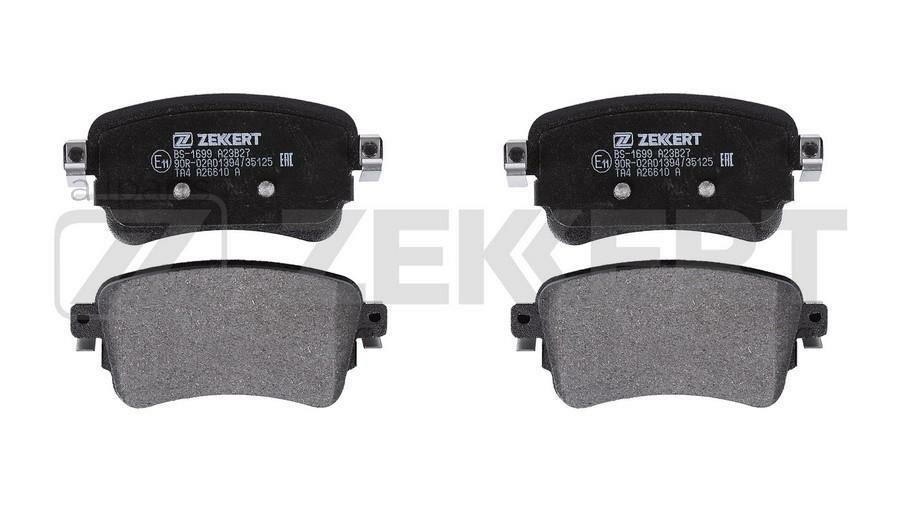 ZEKKERT BS-1699 Колодки торм. диск. задн. Citroen Spacetourer 16- Jumpy III 16- Peugeot Traveller 16- Expert III