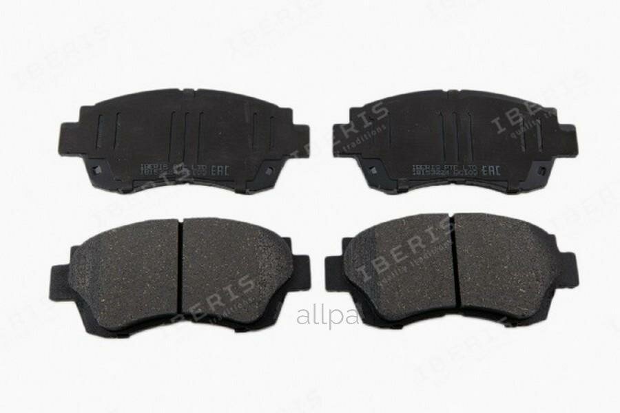 IBERIS IB153224 колодки тормозные передние К-Т TOYOTA MARK II (_X10_) -01, MARK II (_X11_) -07, CROWN (_S17_) -03