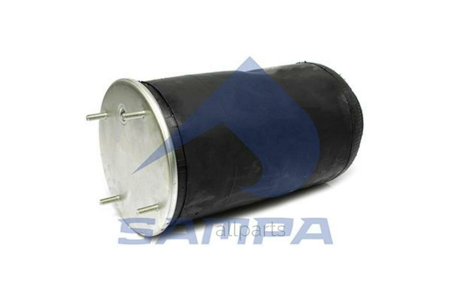 SAMPA SP55813 пневмоподушка без стак! h511 4шп. M12. 1отв. штуц. M22. Н: 1отв.\ SAF/Trailor/МАЗ/ROR