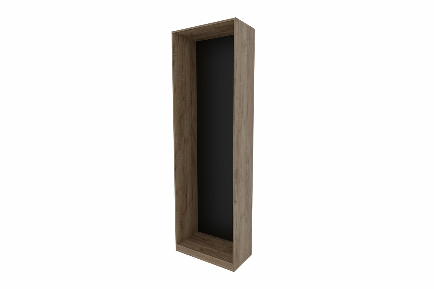 Корпус шкафа Hoff Оскар, 75х236х38,8 см, материал ЛДСП, цвет дуб табачный craft