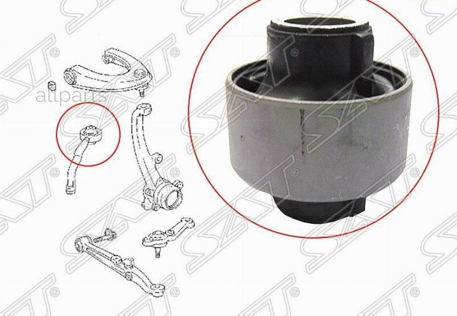 SAT ST-48655-22030 Сайлентблок рычага Toyota Crown 95-07 / Mark II 92-04
