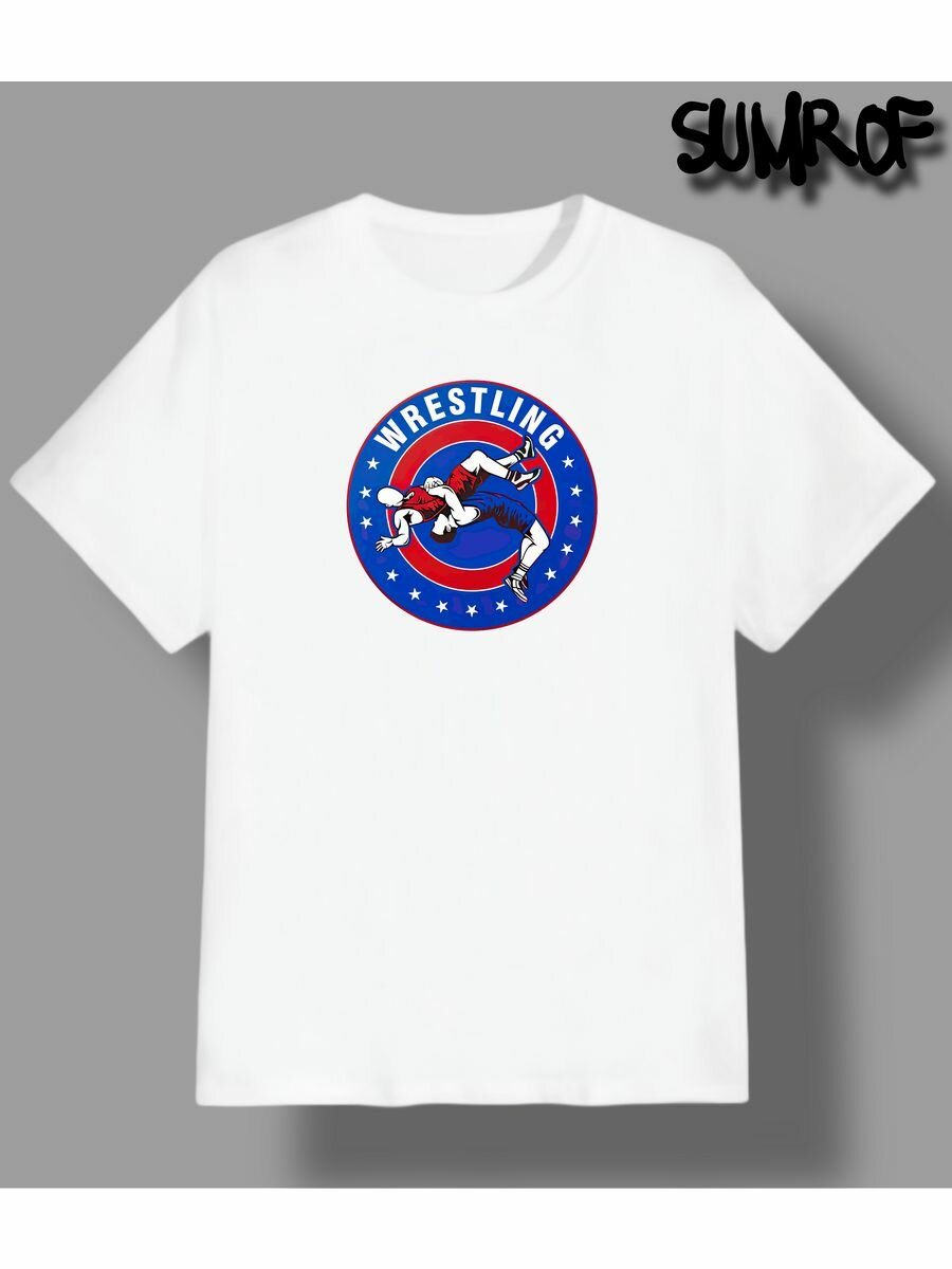 Футболка wrestling боец