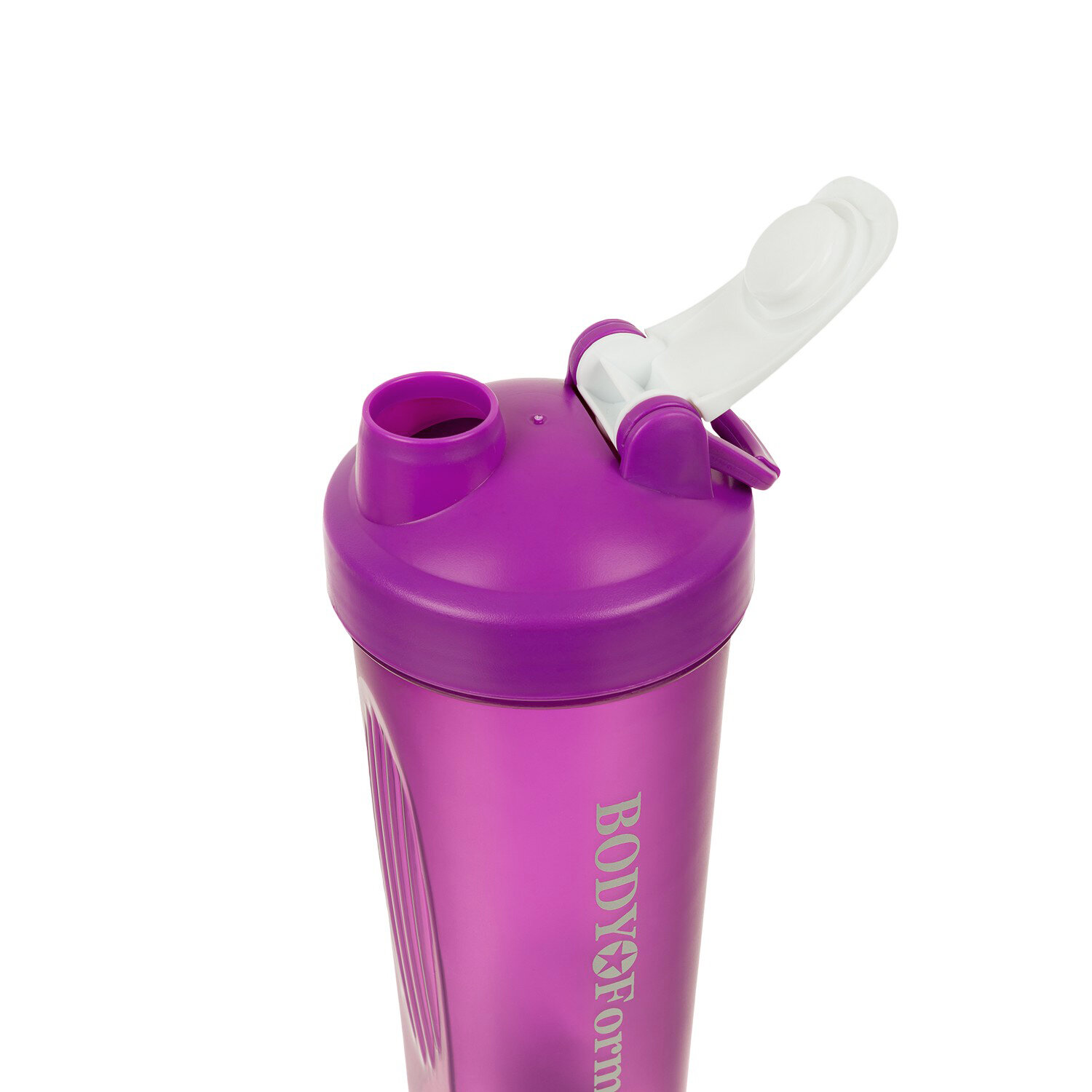 Шейкер BODY Form Shb02-600, спортивный, герметичный, 600 мл, фиолетовый