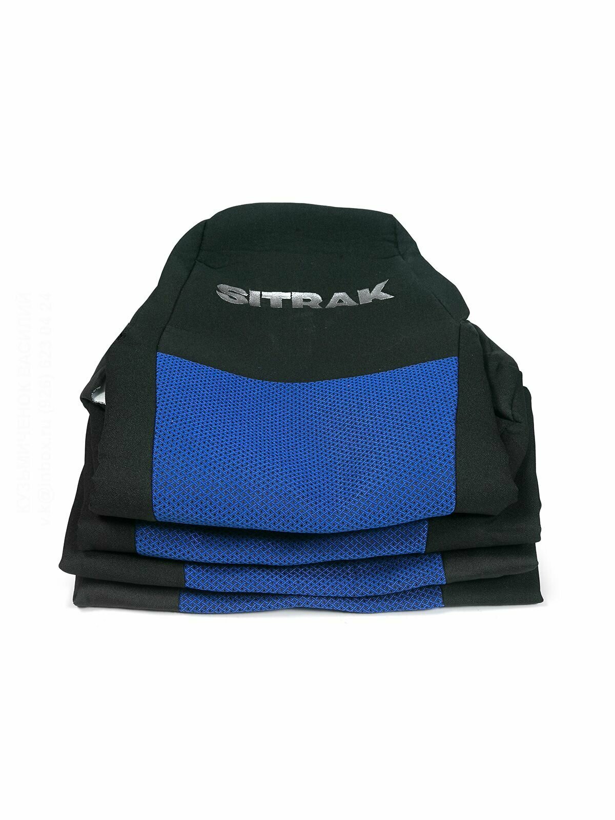 Чехлы на сиденья грузовых автомобилей "HOWO SITRAK G7/C7H" 2022 года выпуска. (2 ремня, 2 высоких сиденья). Жаккард. Сделано в России.